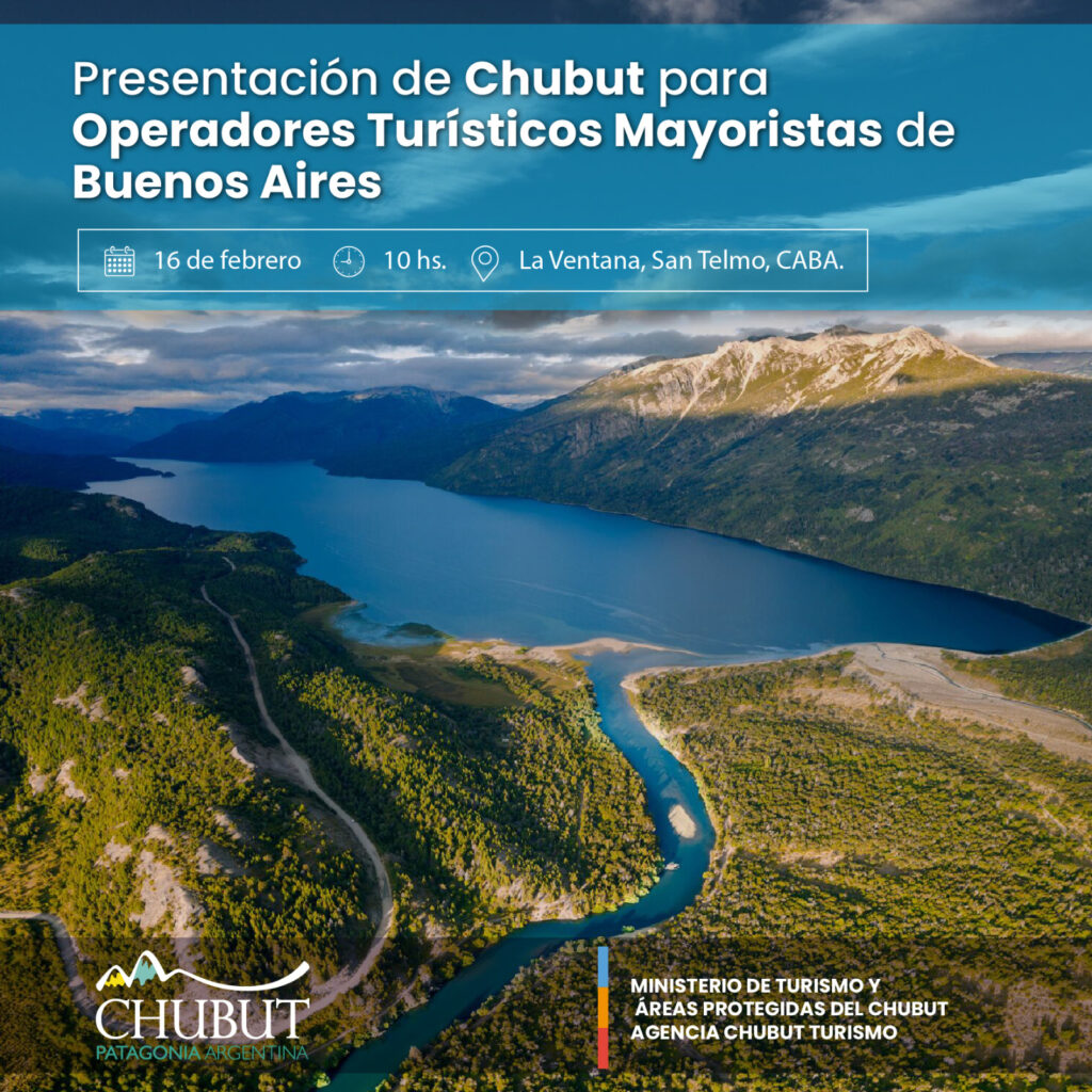 Chubut presentará sus atractivos turísticos a operadores mayoristas de ...